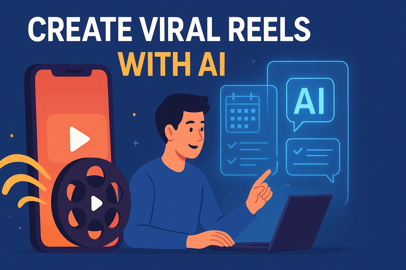 Create Viral Reels with AI in 2025 Simple Best Guide for Beginners