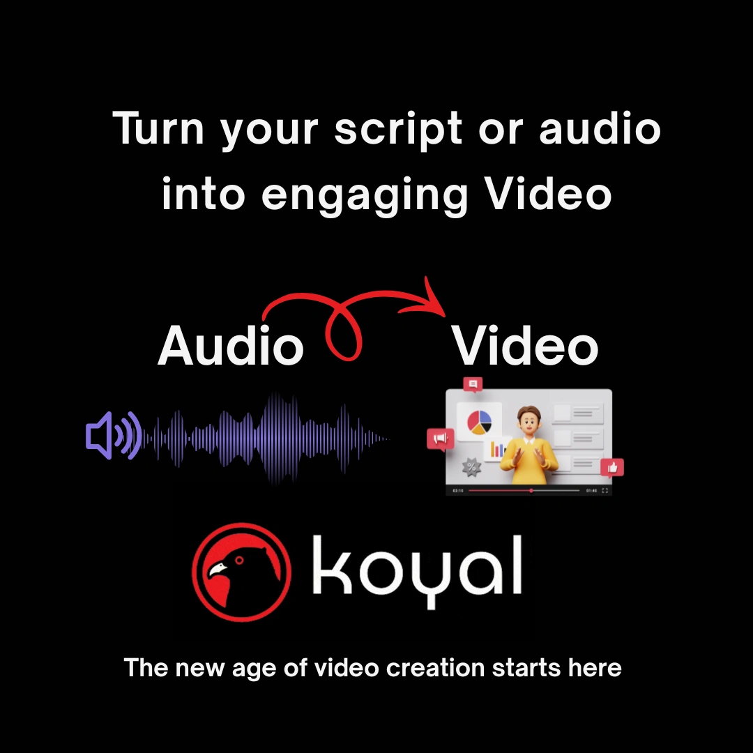 best Koyal AI: How To Create Videos from Audio Using AI 2026